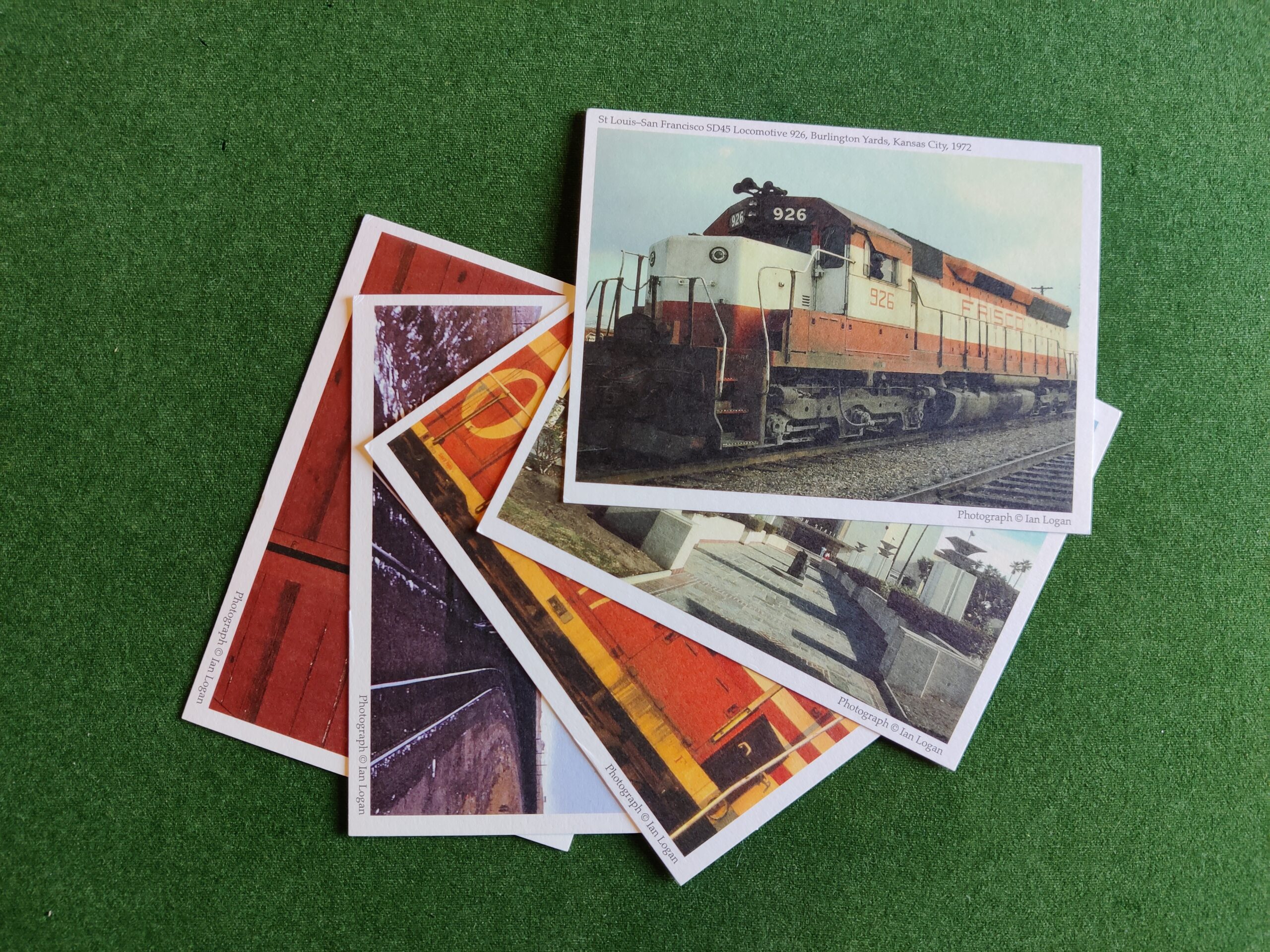Vintage Railroad Postcards Westward Bound (Pack of 5) - Sheldrake Press